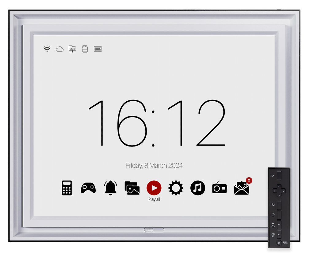 LUX 17” Wi-Fi & Cloud Digital Photo Frame – Pix-Star