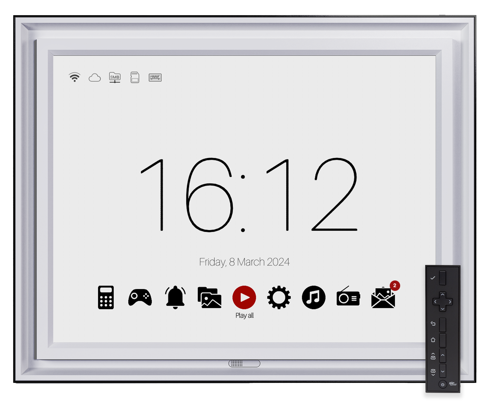 LUX 17” Wi-Fi & Cloud Digital Photo Frame – Pix-Star
